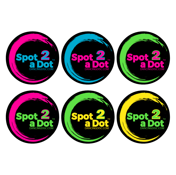 6" Spot2aDot Spotting Sticker, Perfect for Dance Pirouette Training ...